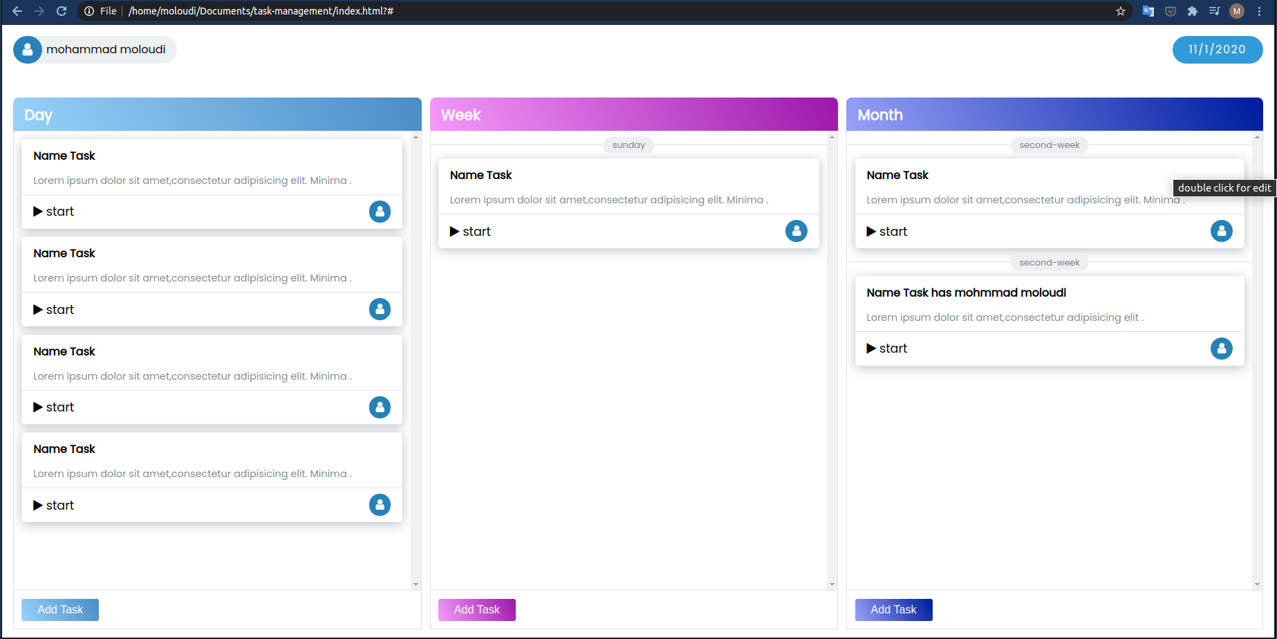 GitHub - moloudii/task-management