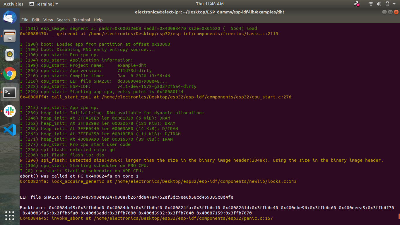 how to include dht22 library (import third party library) error in CMakeLists.txt file (IDFGH ...