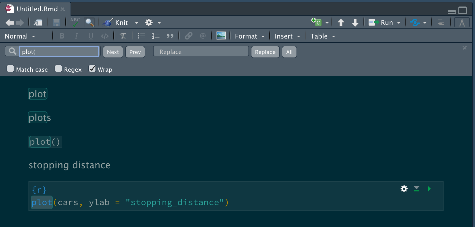 Inconsistent find behaviour for text with special characters in the visual editor · Issue #9123 ...