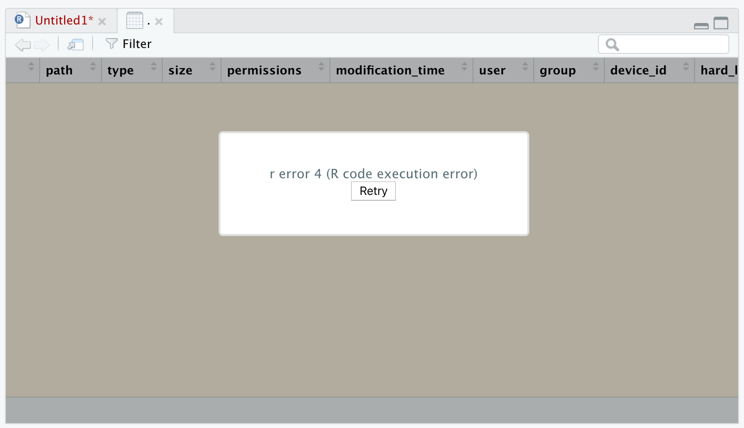 R code execution error in Viewer with fs output · Issue #7239 · rstudio/rstudio · GitHub