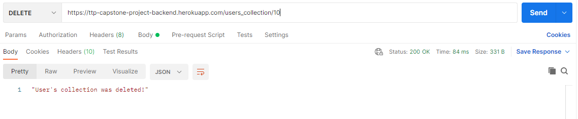 GitHub - BolaGhaly/TTP-Capstone-Project-Backend: Deployed on Heroku