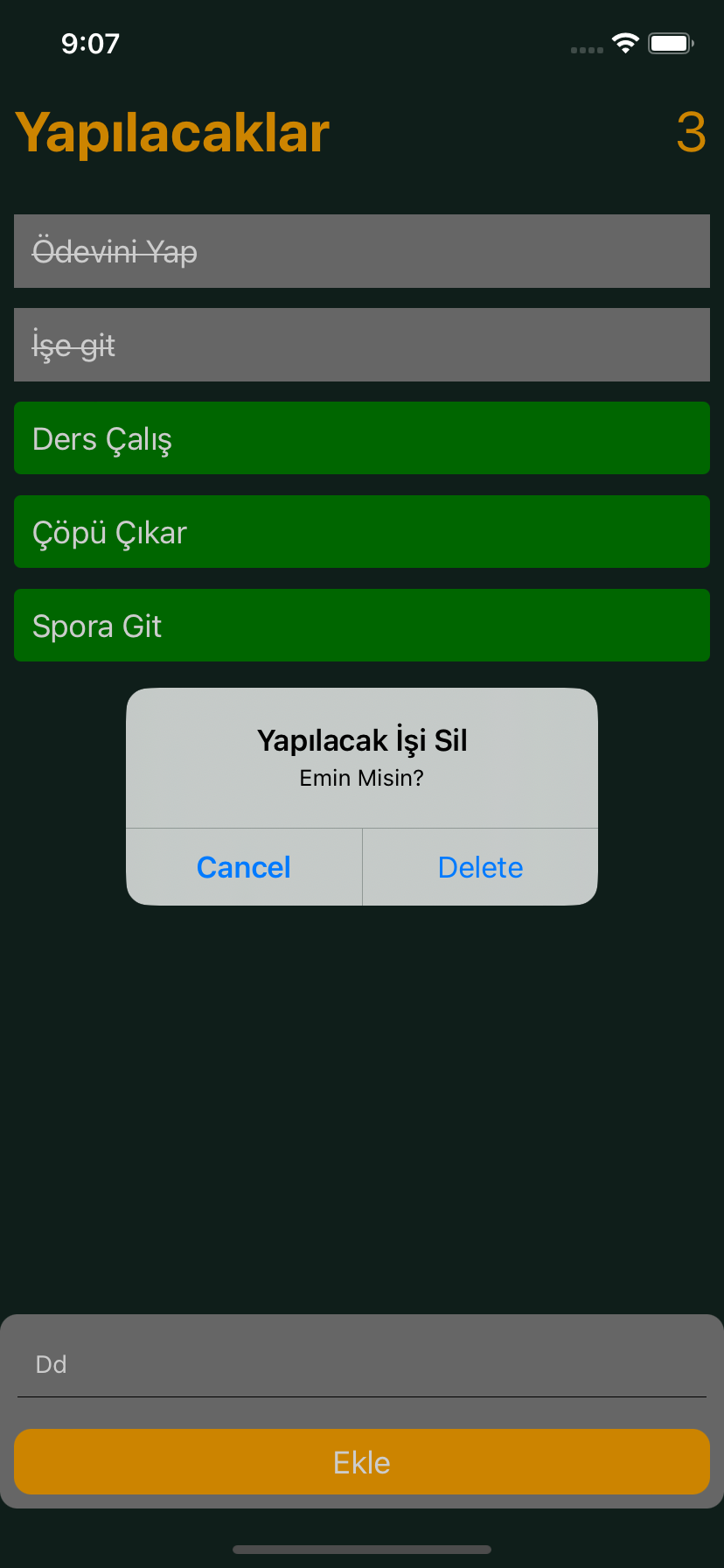 Github Enginbolatreact Native Todo App Patikadev Sitesinde Verilen Rn Eğitimindeki Todo App 