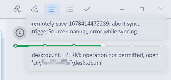[Bug]: 同步报错，但vault其实是成功同步了。 · Issue #306 · remotely-save/remotely-save · GitHub