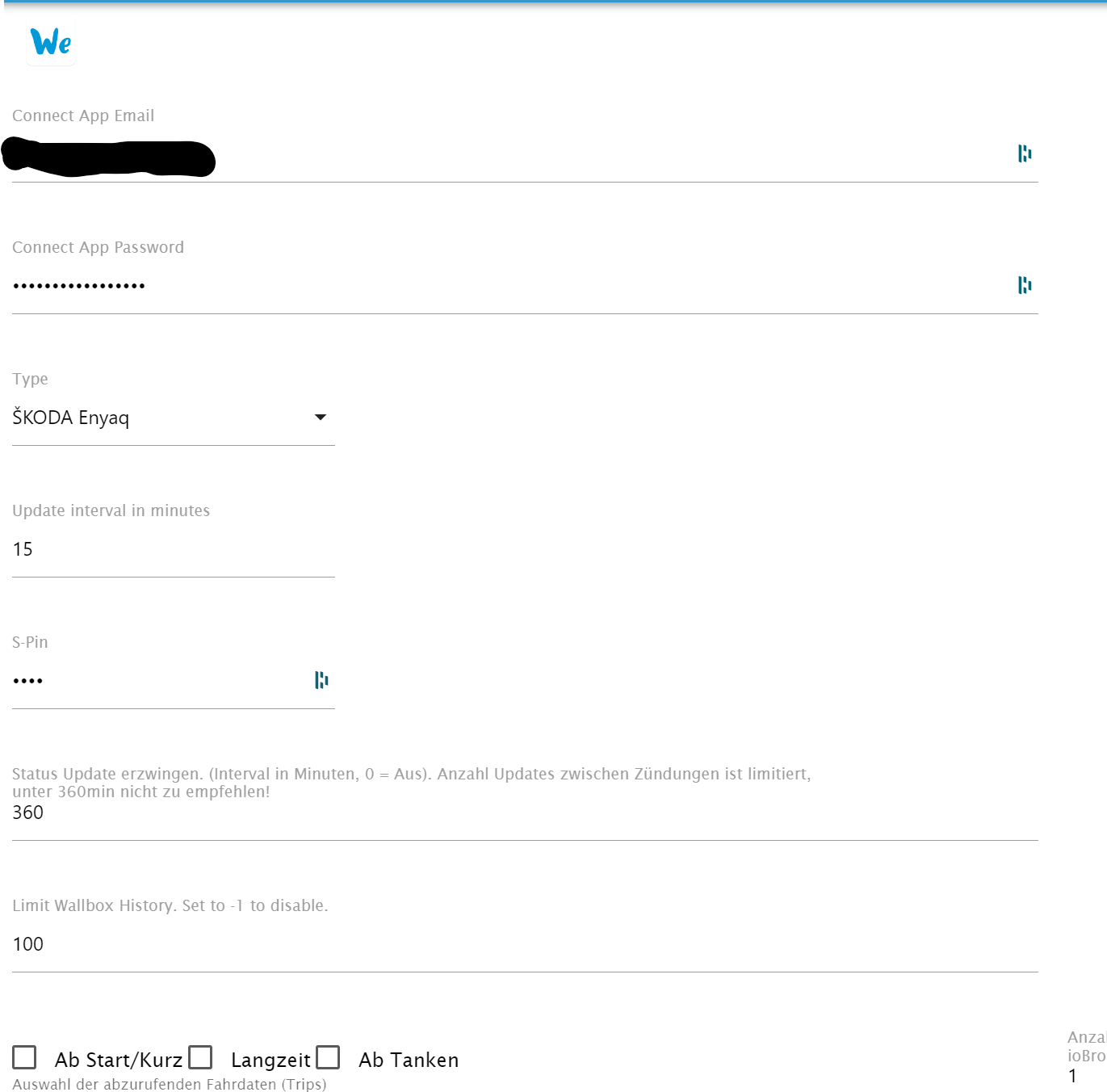vw-connect adapter for ioBroker does not work anymore at least with ...