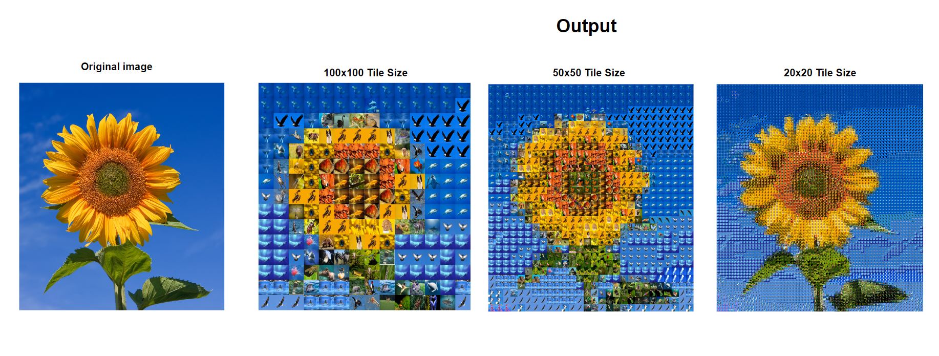 GitHub - ReedGoldsworthy/Photomosaic-maker