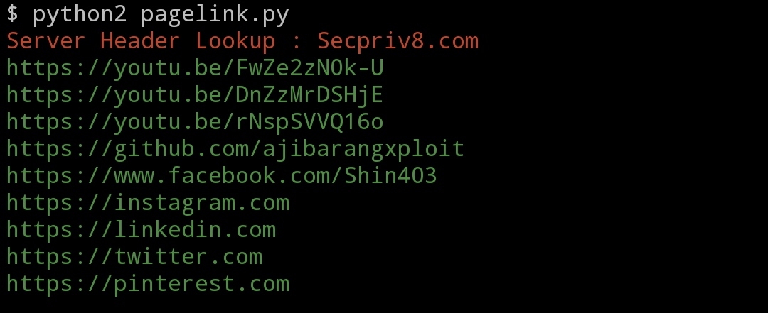 GitHub - Jenderal92/Server_Header_Lookup