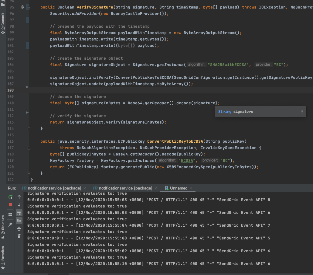 Unable to verify signature from event webhook · Issue #1018 · sendgrid/sendgrid-csharp · GitHub