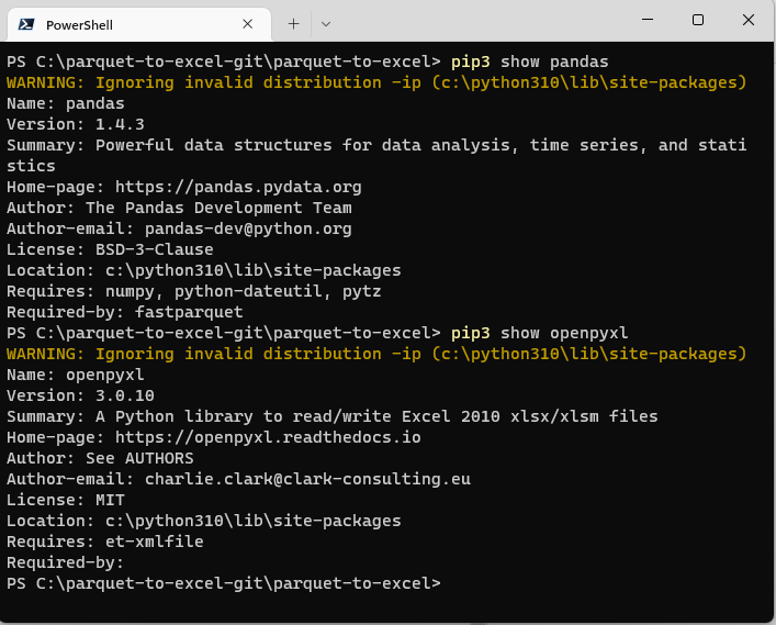 GitHub - Taynor/parquet-to-excel: Solution to dynamically build, format and load data from ...