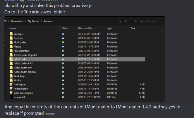 Basic tModLoader Usage FAQ - tModLoader/tModLoader GitHub Wiki