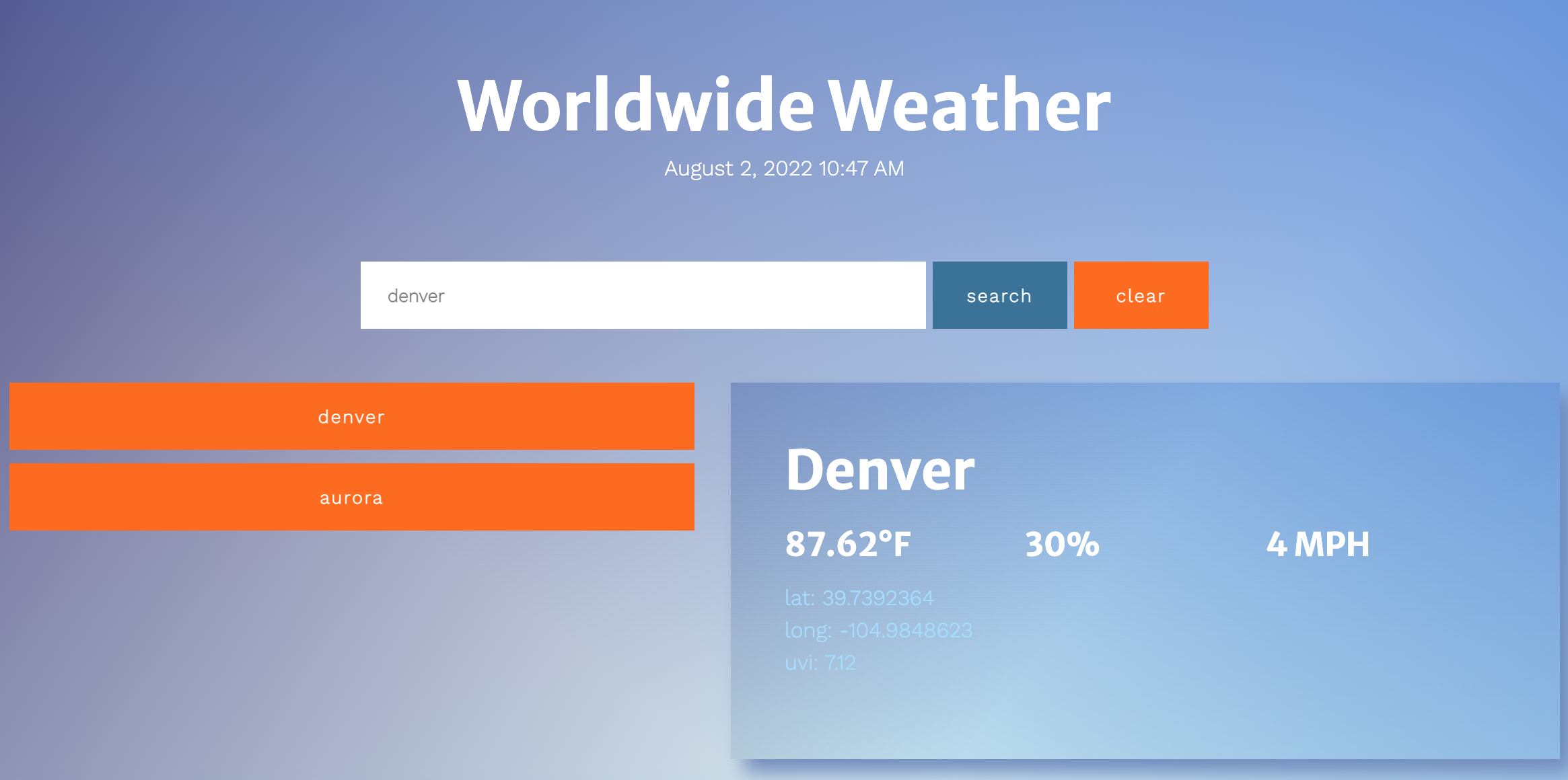 GitHub - drewlovato/weathermap: DU Bootcamp - Challenge 6 Weather Map