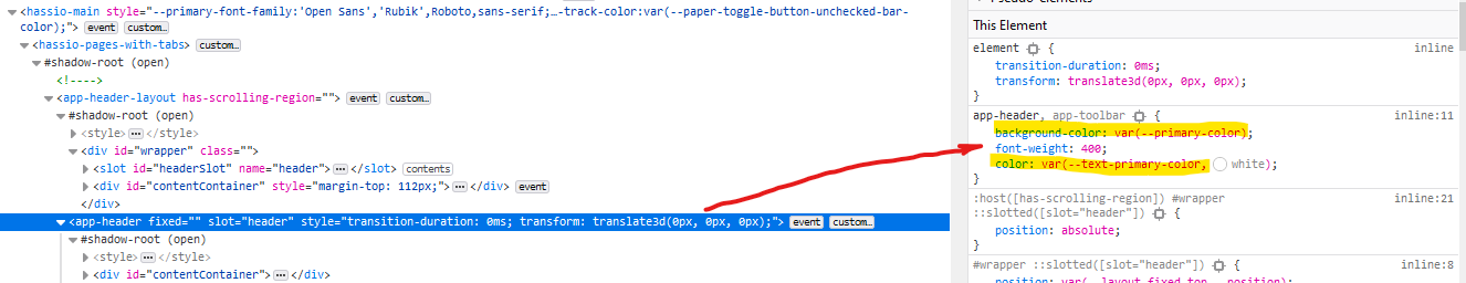 Theme Not Applying Properly in on the "Frontend -> Hass.io" Tab · Issue ...