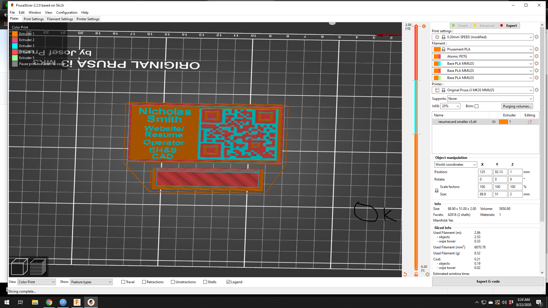 Slicer looses tool change when adding M601 pause · Issue #4656 · prusa3d/PrusaSlicer · GitHub