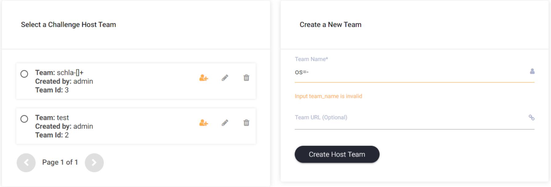Fix #3899 & New Bug: Team name verification failure and meaningless prompts · Issue #3912 ...