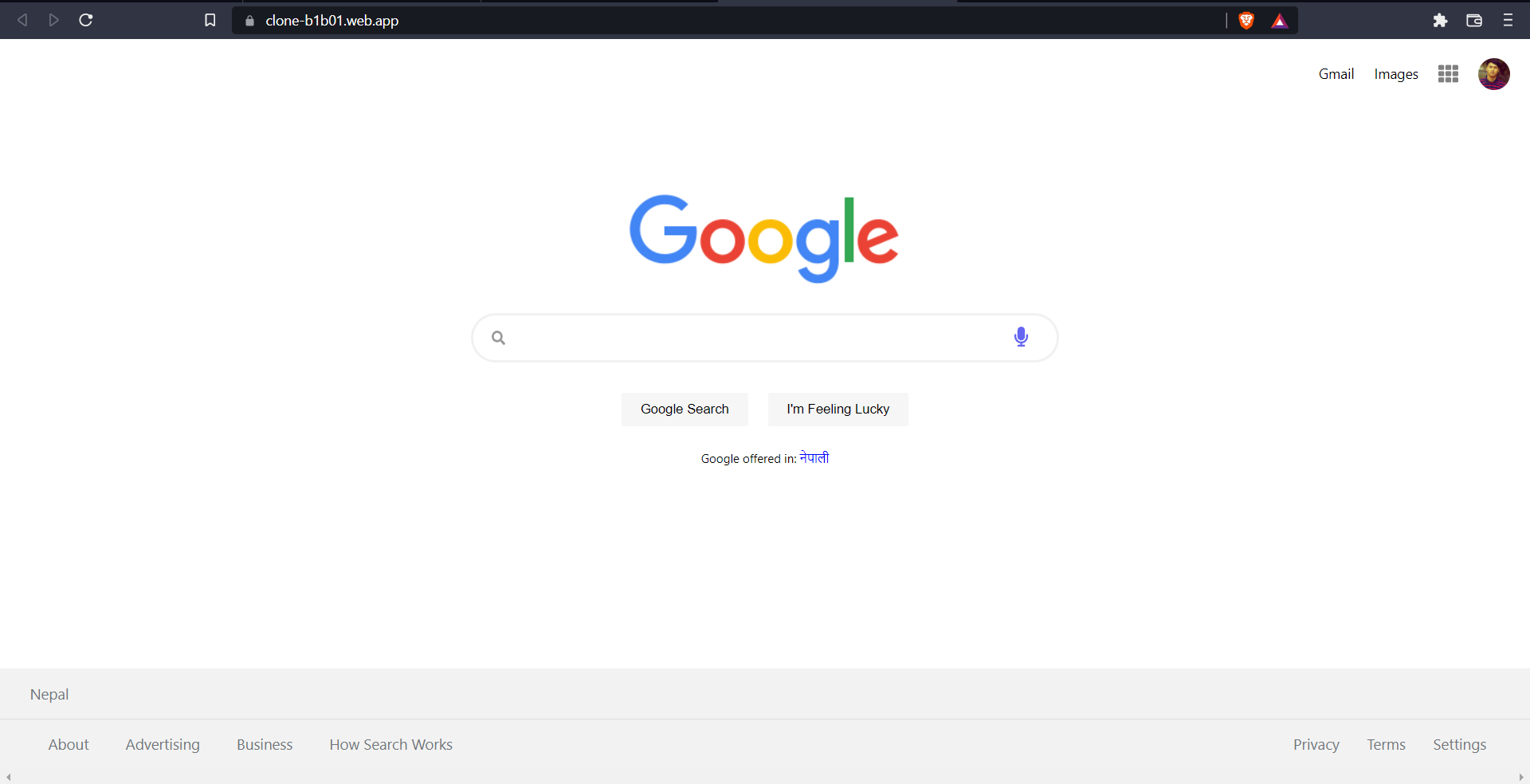 GitHub - whoissamirthapa/google-clone