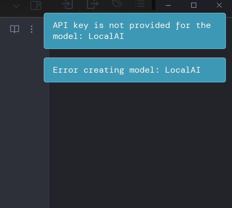 Unable to run localAI through obsidian · logancyang obsidian-copilot · Discussion #170 · GitHub