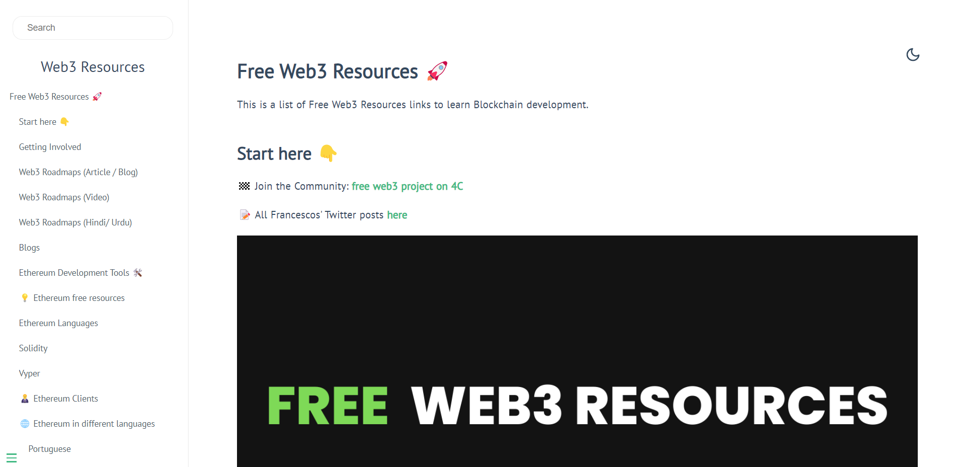 Style page broken · Issue #154 · FrancescoXX/free-Web3-resources · GitHub