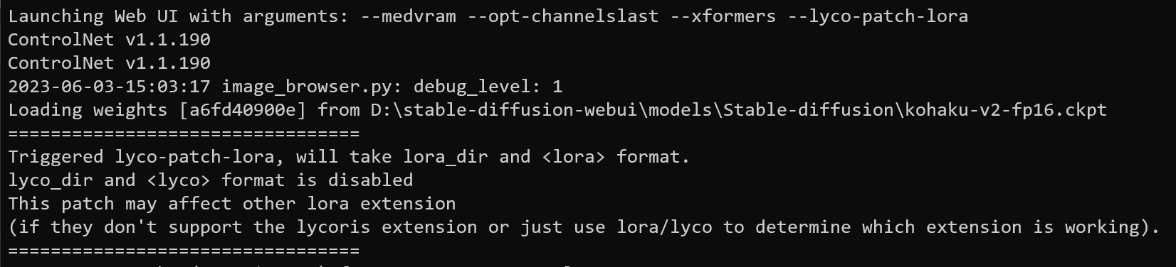 Enhancement: Modification of a1111-sd-webui-lycoris to act as standard ...