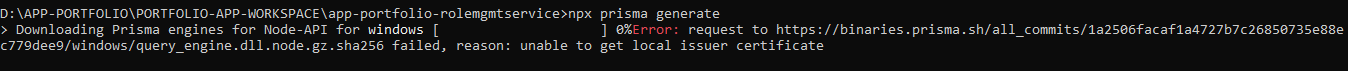 Downloading Prisma engines for windows Error · Issue #2660 · prisma ...