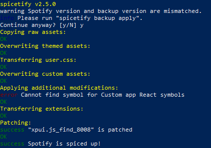 [BUG] Cannot find symbol for Custom app react symbols · Issue #27 · JulienMaille/dribbblish ...