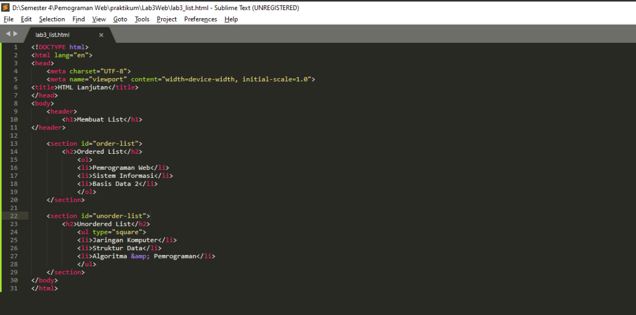 GitHub - Alim311/Lab3Web: Praktikum 3 | Agung Nugroho,S.Kom.,M.Kom.,