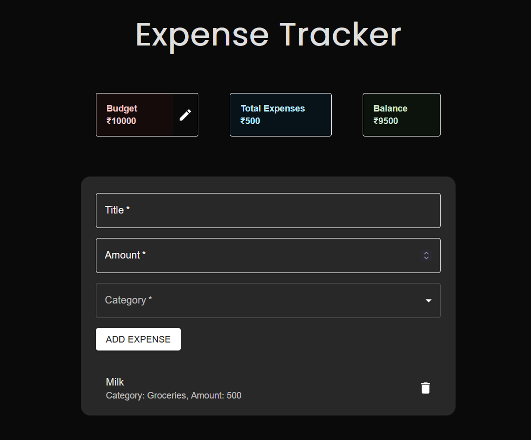 GitHub - Ali-Sid/expense-tracker: Expense Tracker App built using React.js