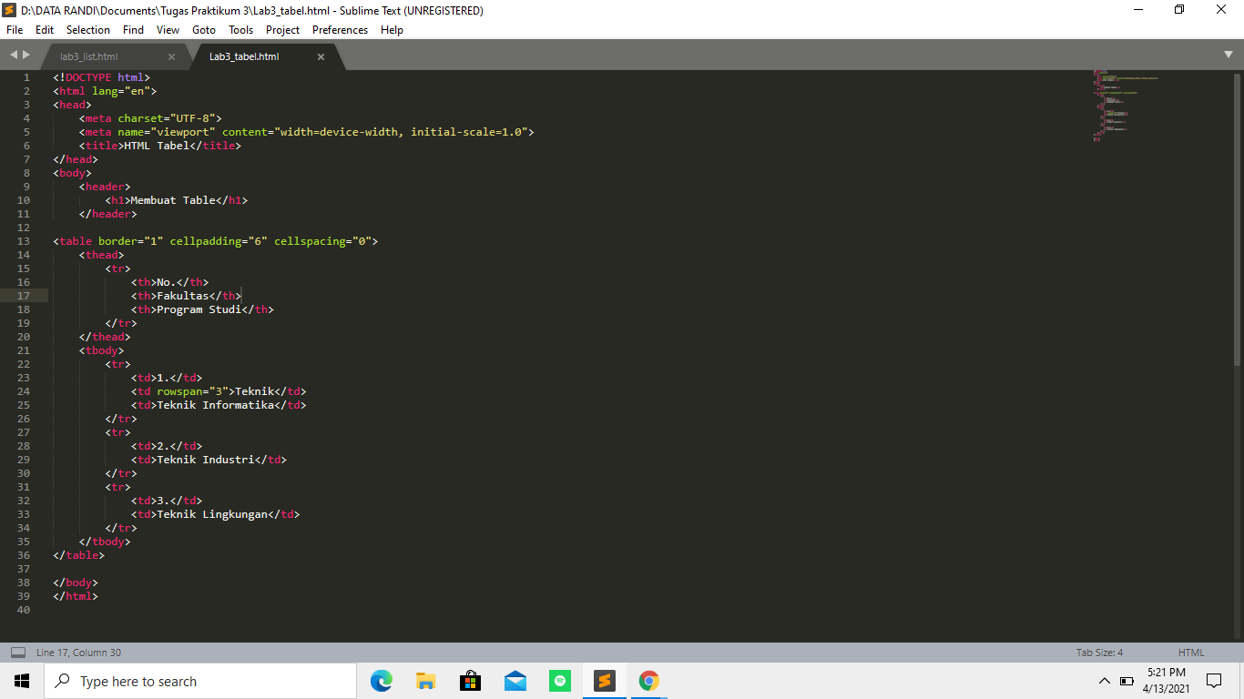 GitHub - randisaeyadi16/Lab3Web