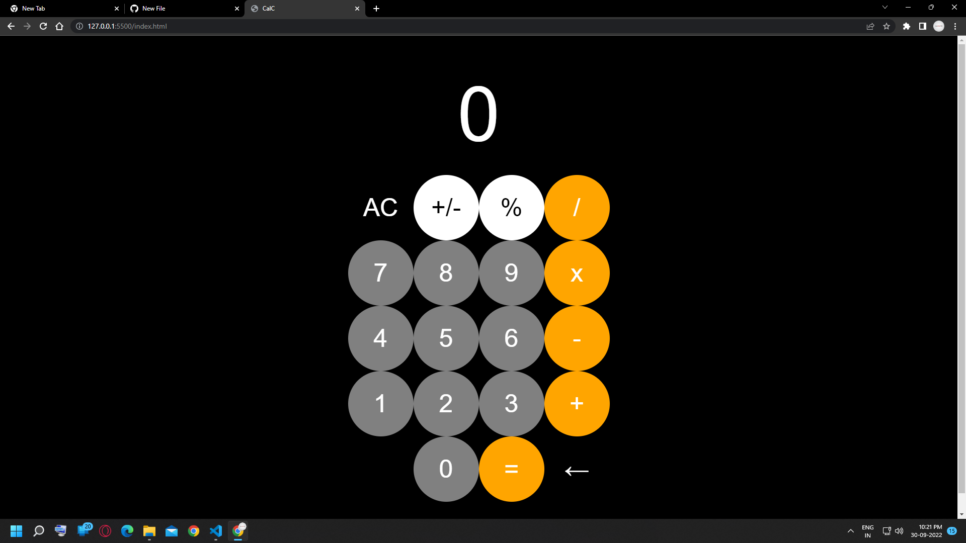 GitHub - Strangedip/IOS-Calculator: calculator looking like ios ...