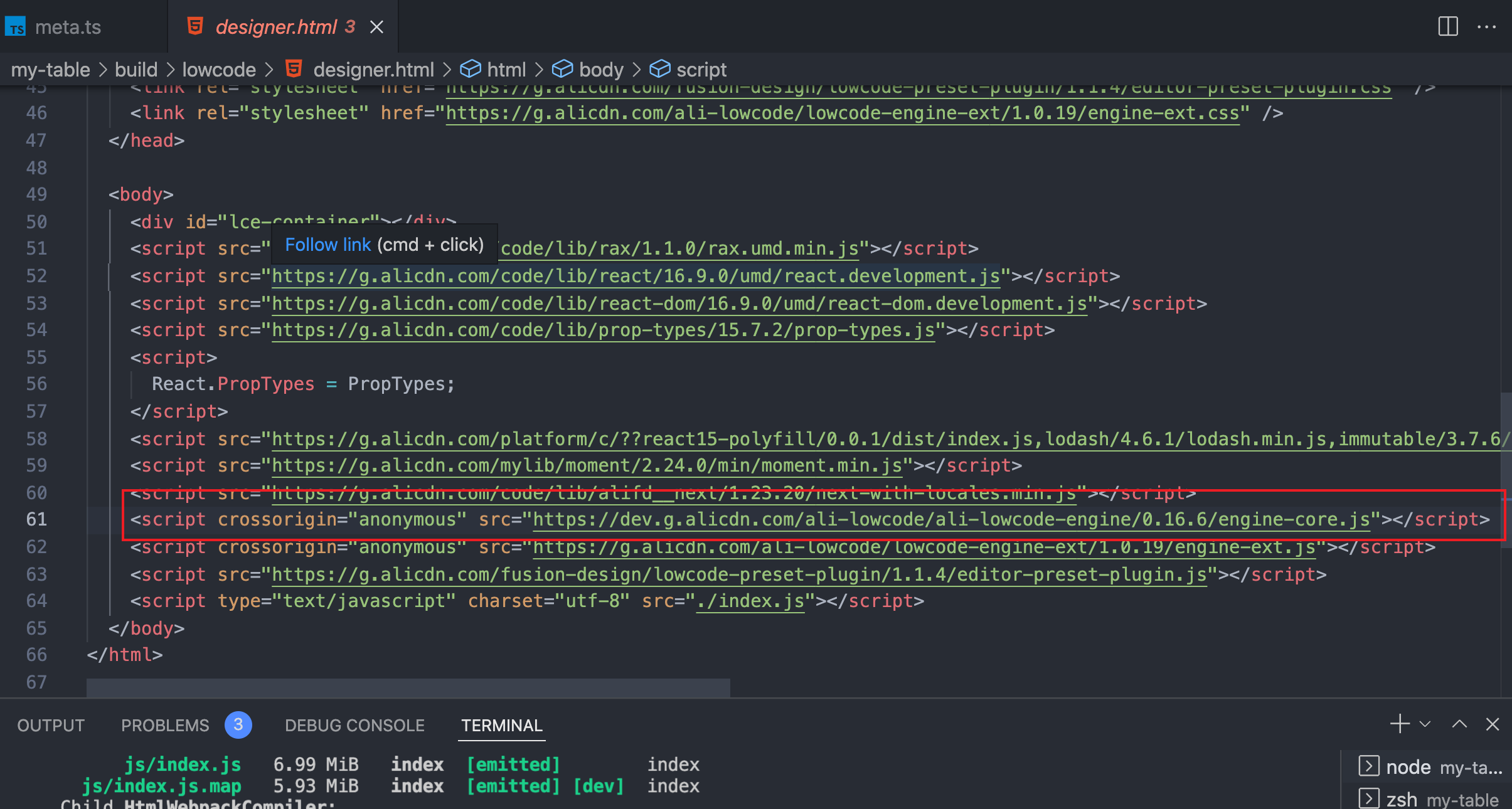 npm run lowcode:dev 运行正常，但是demo预览访问超时,多图如下 · Issue #76 · alibaba/lowcode-engine · GitHub
