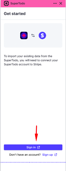 SignInView component add target option for the Sign in button · Issue #769 · stripe/stripe-apps ...