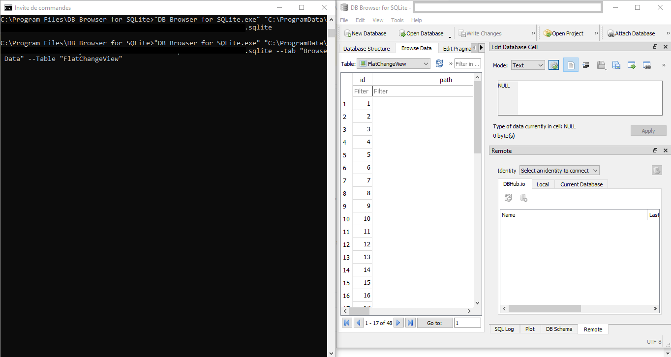 [Feature] Advanced Command Line Navigation · Issue #2980 · sqlitebrowser/sqlitebrowser · GitHub