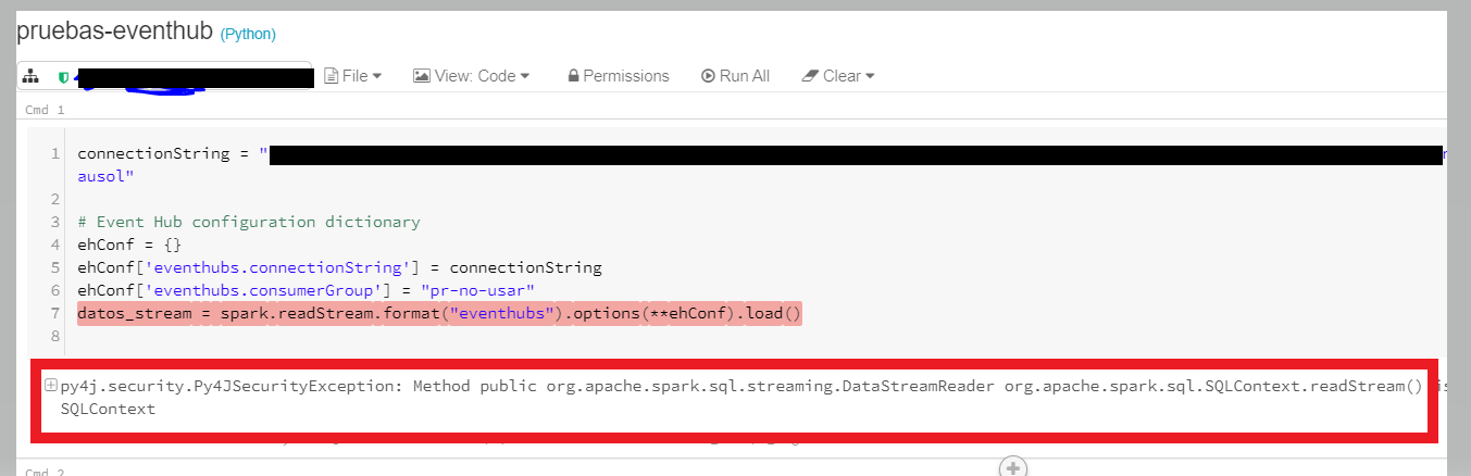 Method Public Org Apache Spark Sql Streaming Datastreamreader Org Apache Spark Sql Sqlcontext