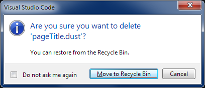 bypass trash when deleting file (from context menu) · Issue #53996 ...