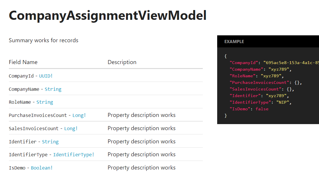 Constructor arguments for c# records not documented · Issue #626 · anvilco/spectaql · GitHub