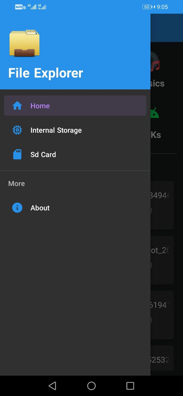 GitHub - SinaKamrava-KMR/FileExplorer: This app is similar to the ES File manager app, which ...