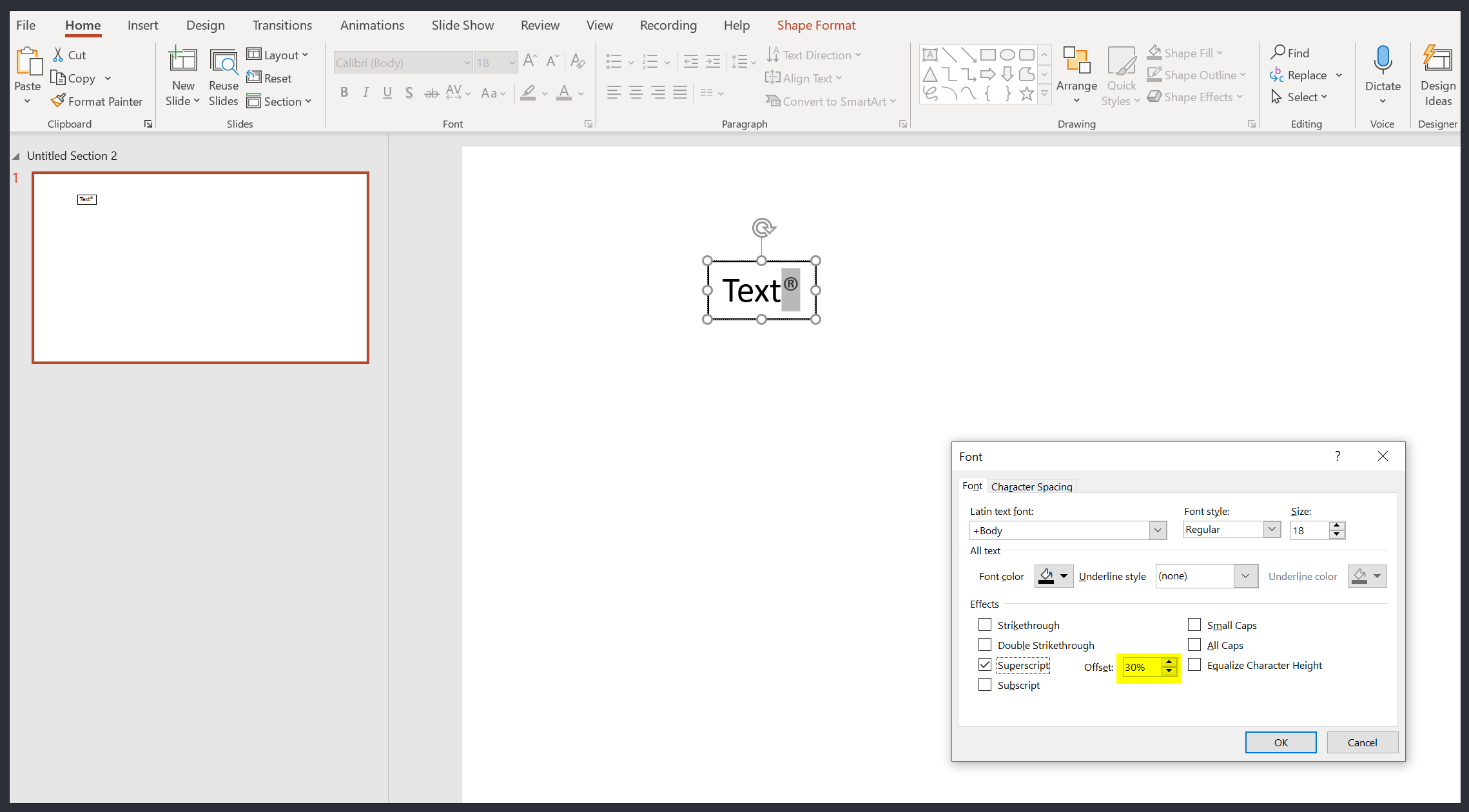 Add superscript · Issue #258 · ShapeCrawler/ShapeCrawler · GitHub