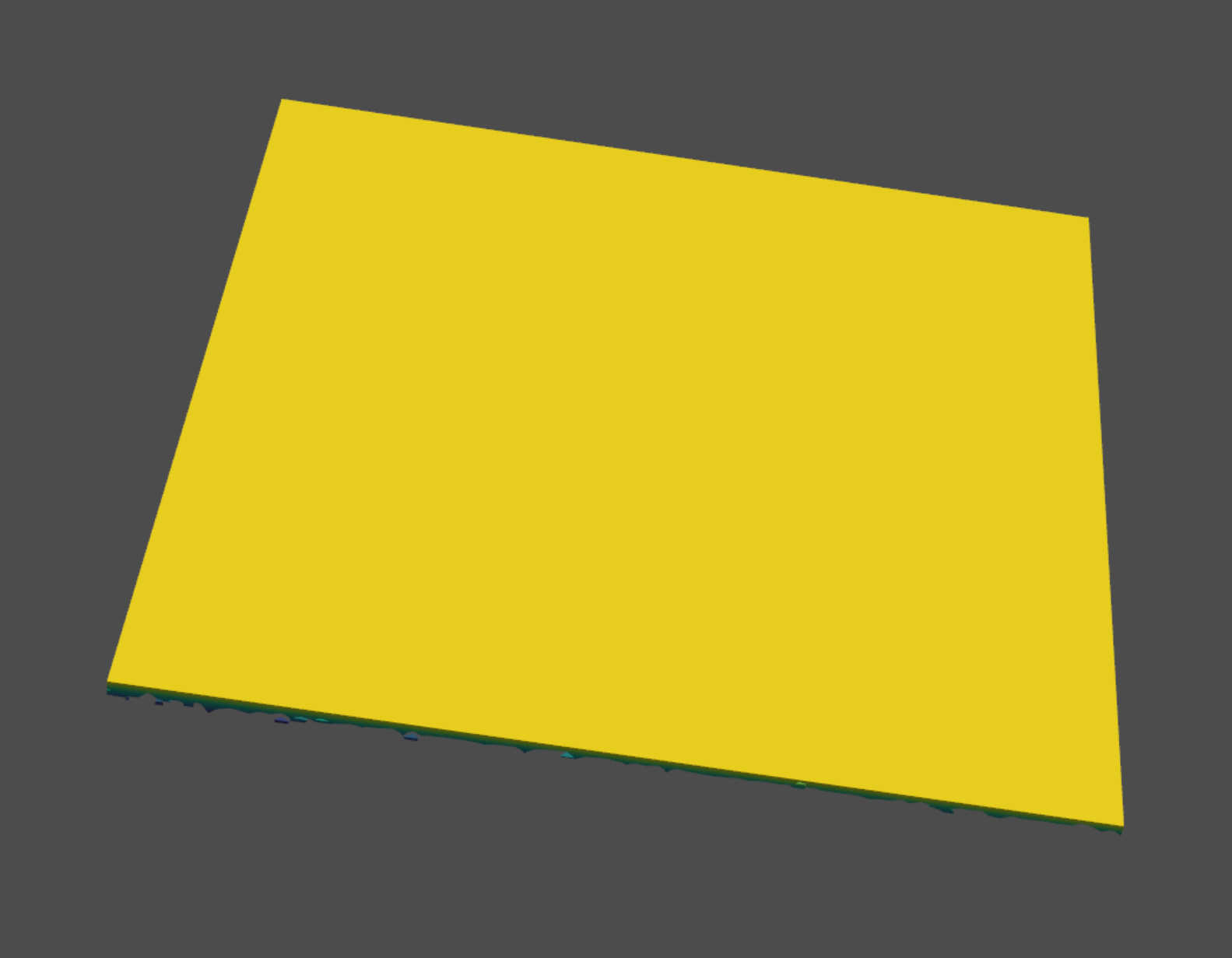 How to extend volume of a 3D scanned surface to a certain thickness ...