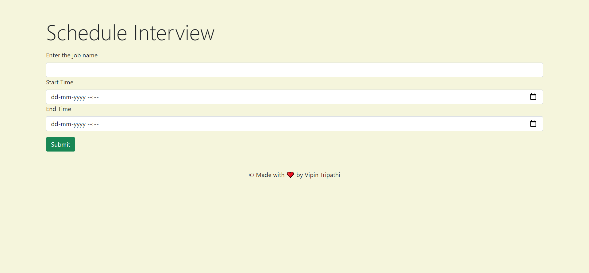 GitHub - VIPIN-creator/Interview-Portal