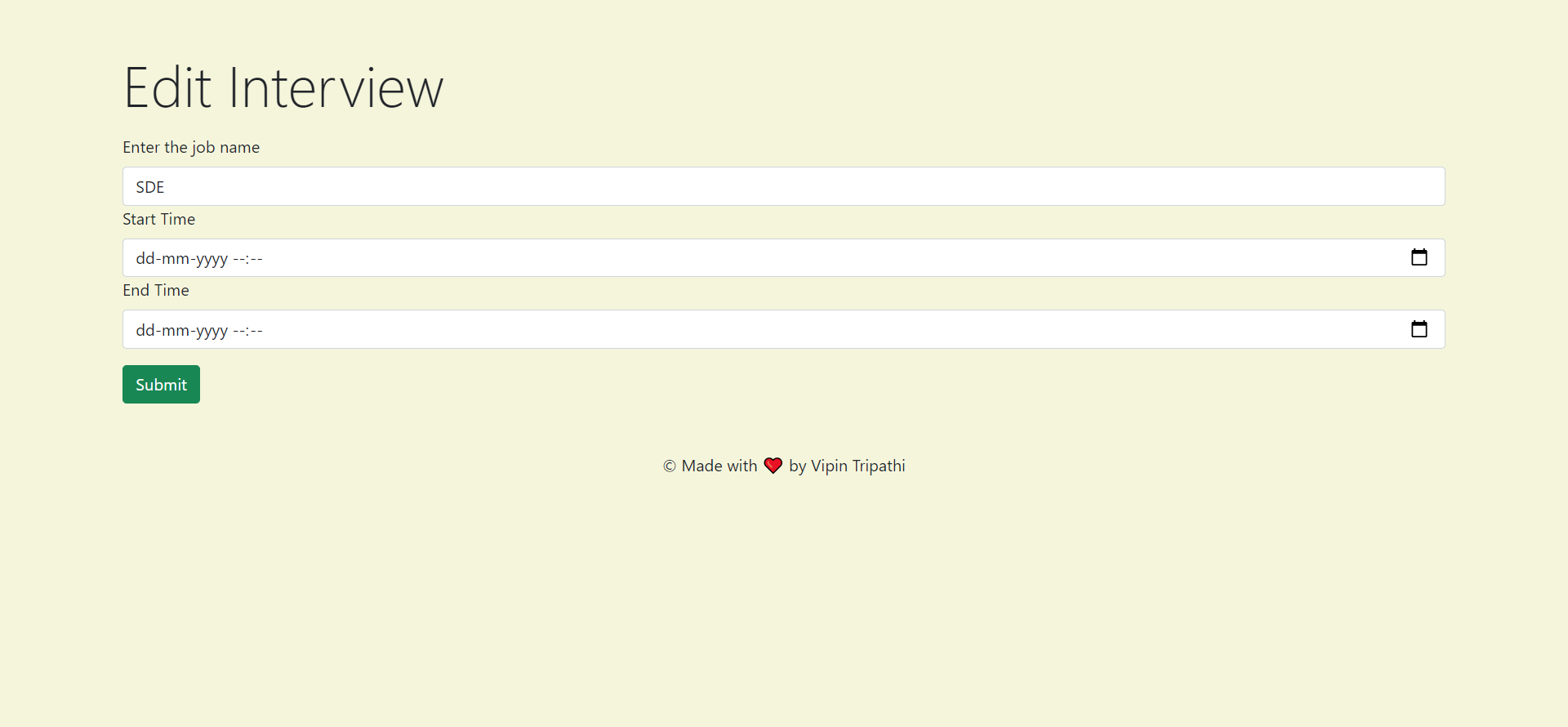 GitHub - VIPIN-creator/Interview-Portal