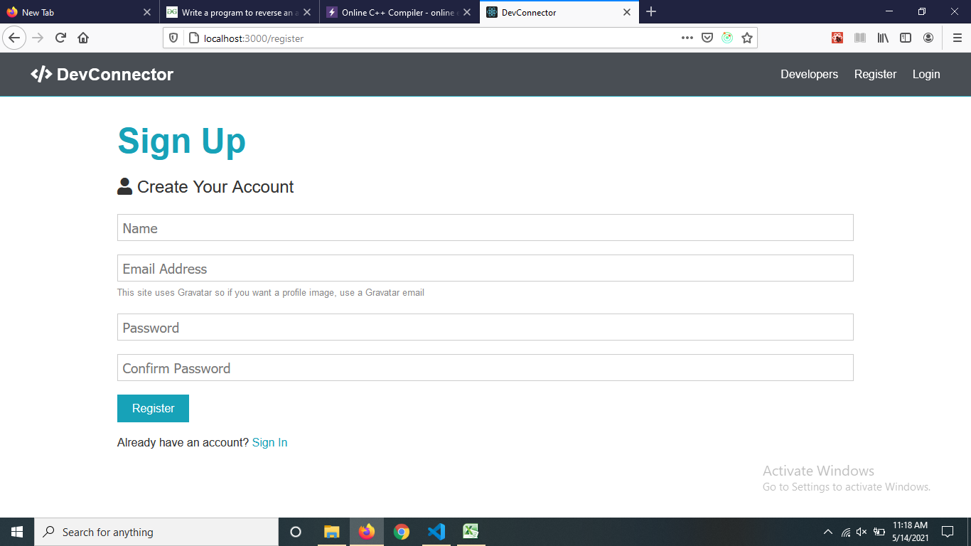 GitHub - Vivek-Kondpalle/DevConnector: A social media application for developers