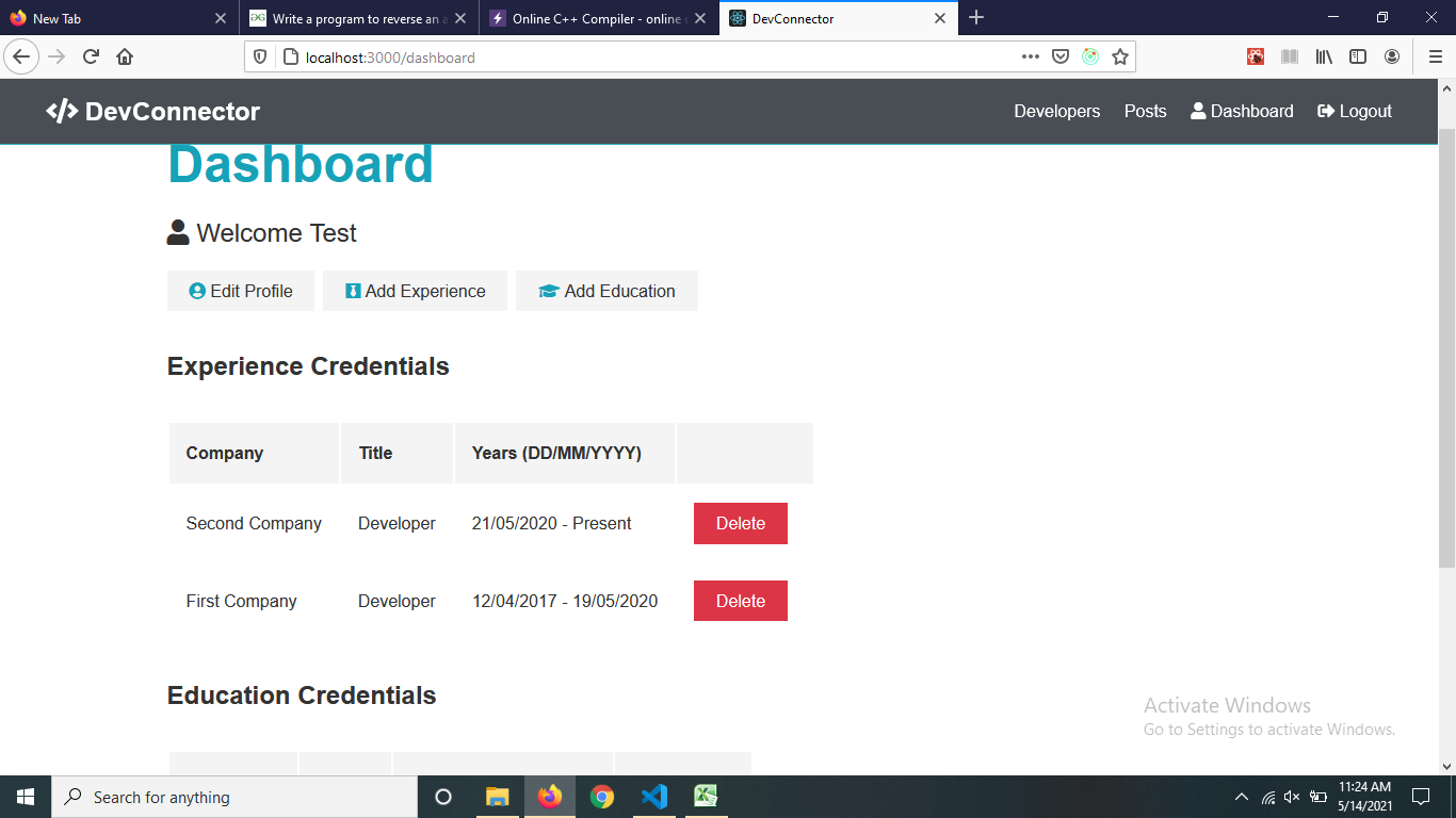 GitHub - Vivek-Kondpalle/DevConnector: A social media application for developers