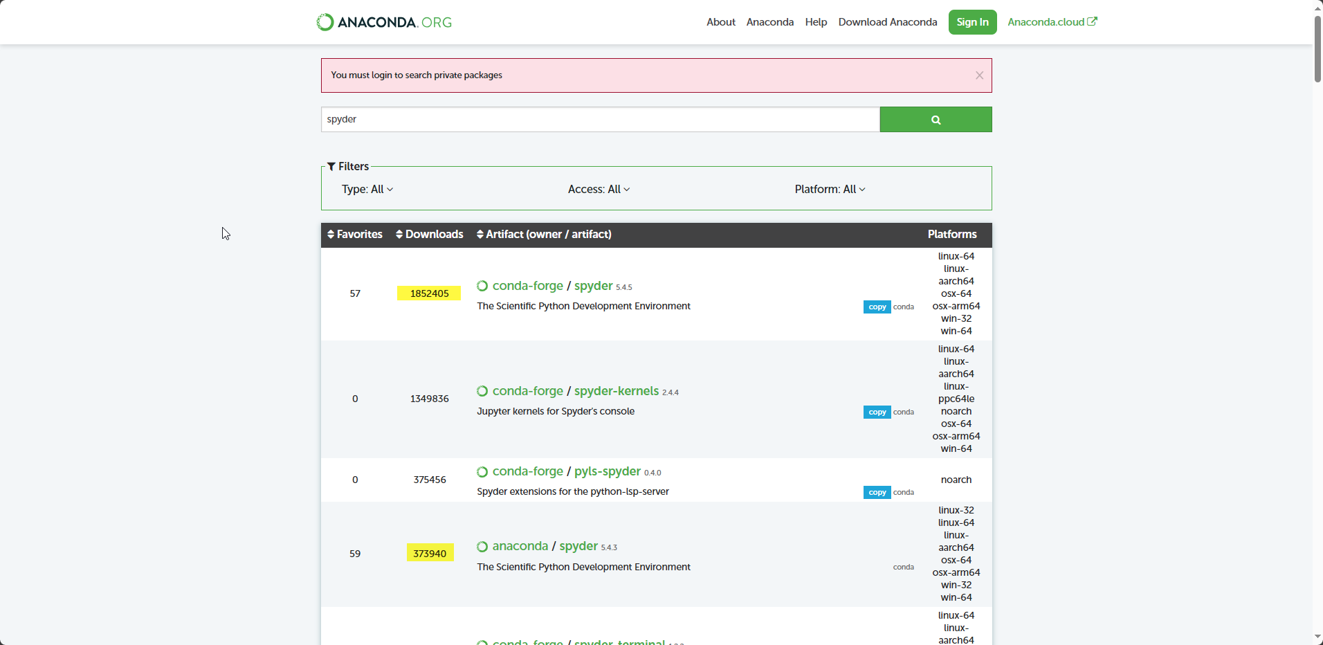 Spyder update not checking in conda-forge · Issue #21365 · spyder-ide ...