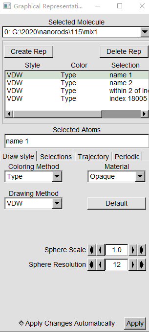 如何使用VMD选择一条链及其周围的粒子？ · Issue #18 · yychenleslie/SoftMatterDiscuss · GitHub