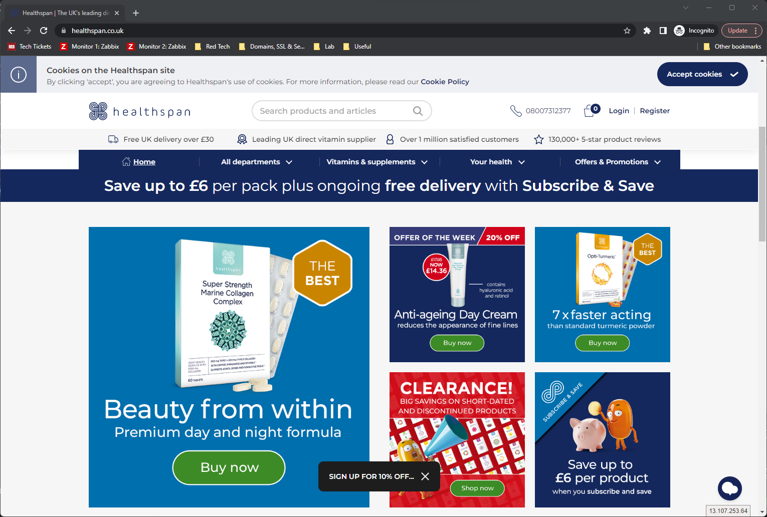 [Broken Website] Healthspan · Issue #11228 · darkreader/darkreader · GitHub