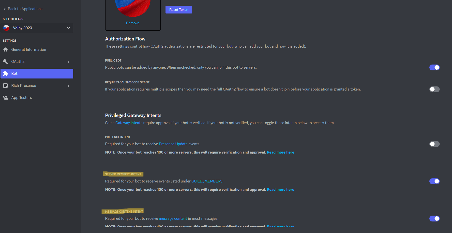 GitHub - FreddyWolfy/volby2023discordbot: Discord bot pro prezidentské volby ČR 2023