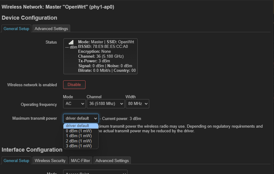 Ramips Mt7621 Zbtlink Zbt We3526 Wifi 5ghz Issue Low Output Power Incorrectly Identified