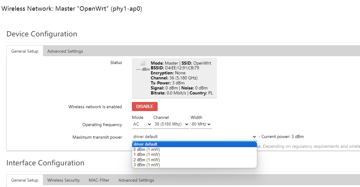 Ramips Mt7621 Zbtlink Zbt We3526 Wifi 5ghz Issue Low Output Power Incorrectly Identified