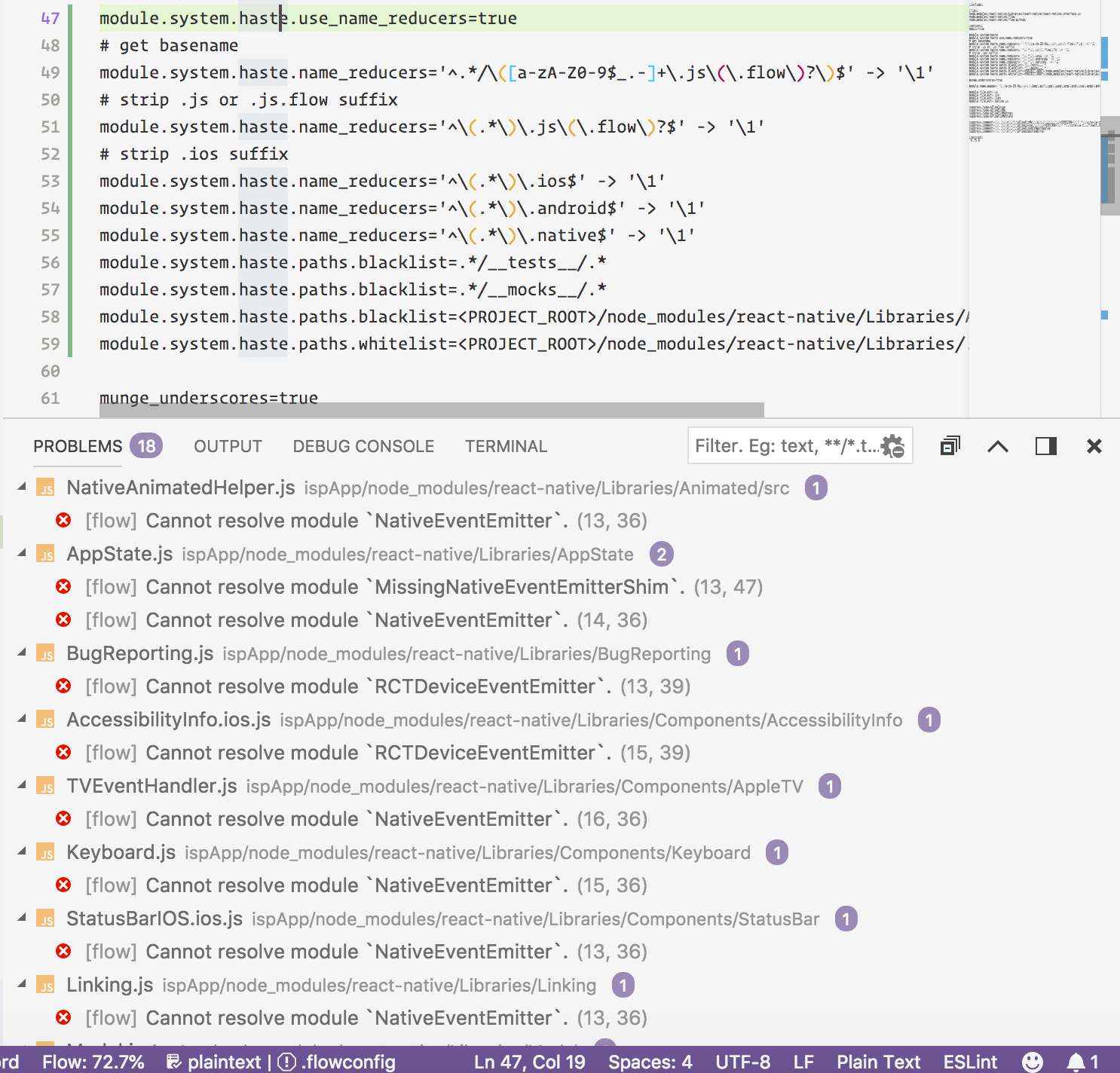 flow errors after upgrade 0.56.0 · Issue #20282 · facebook/react-native ...