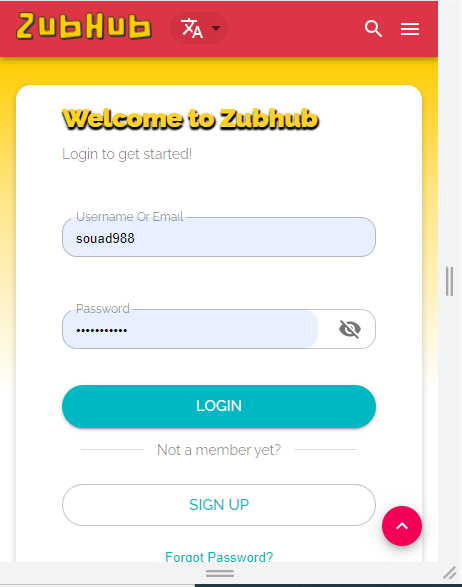 Add Login or Sign Up button when user clicks share a project/create project when not logged in ...