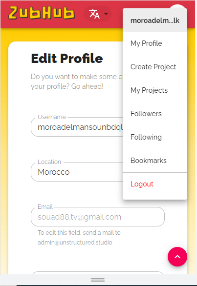 Long usernames getting cut off from the user menu · Issue #203 · unstructuredstudio/zubhub · GitHub