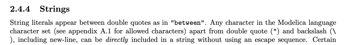 newlines stripped from string parameters · Issue #9429 · OpenModelica ...